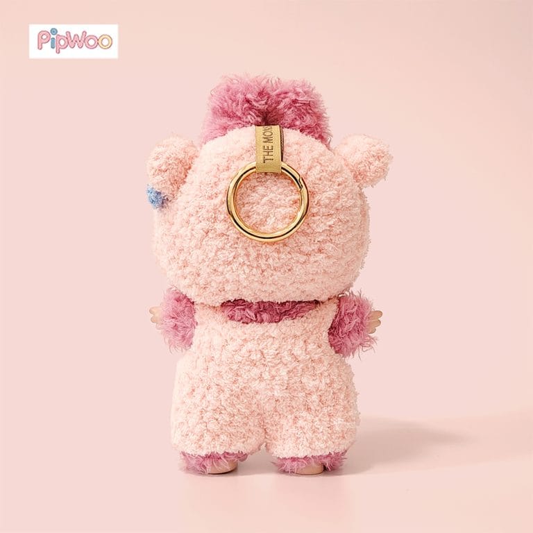 Crochet Labubu Clothes - Cotton Candy Pig - PipWoo