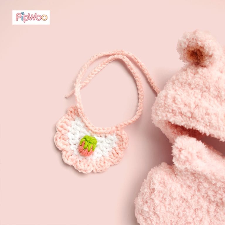 Crochet Labubu Clothes - Cotton Candy Pig - PipWoo