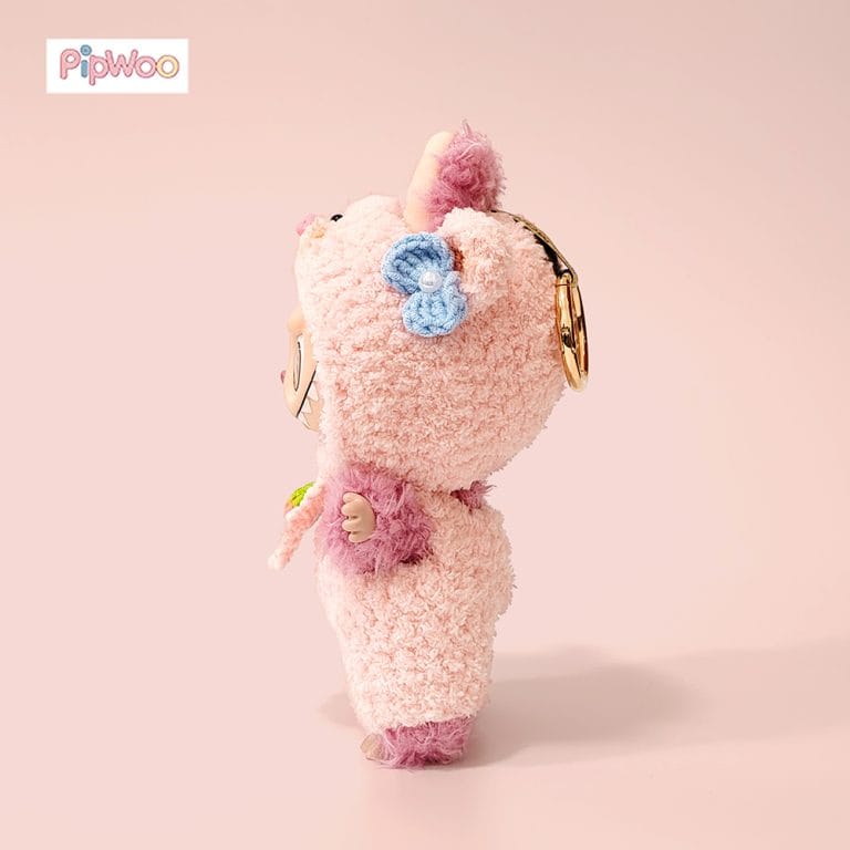 Crochet Labubu Clothes - Cotton Candy Pig - PipWoo