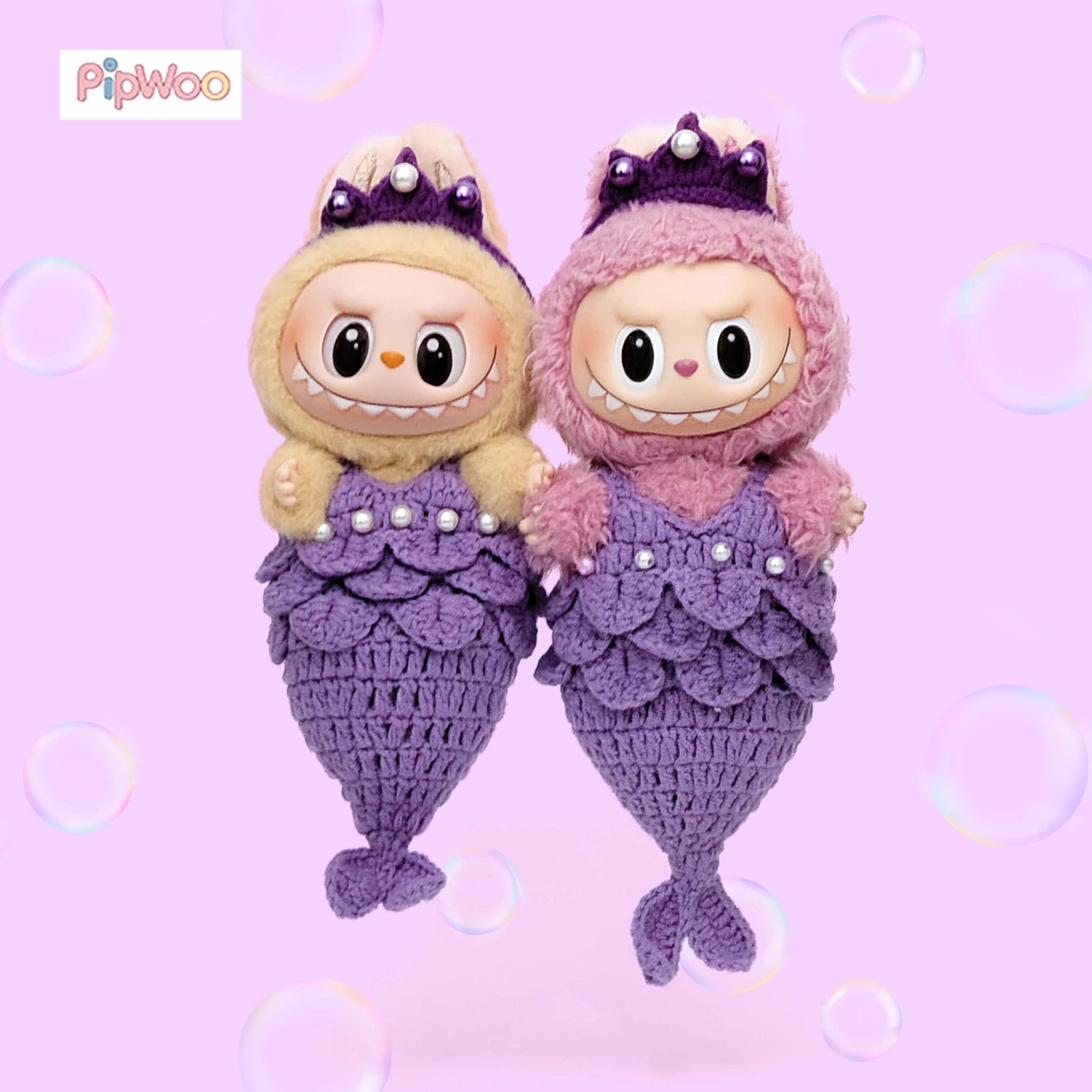 PipWoo | Handmade Labubu Doll Clothes & Crochet Outfits Designer